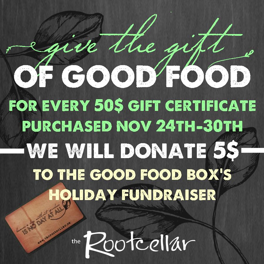 Fernwood NRG – 15 ways to donate to The Gift of Good Food