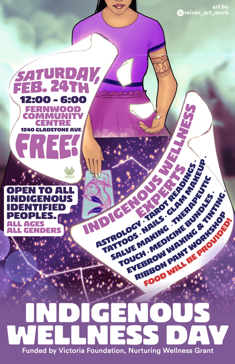 Fernwood NRG – VIDEA Indigenous Wellness Day