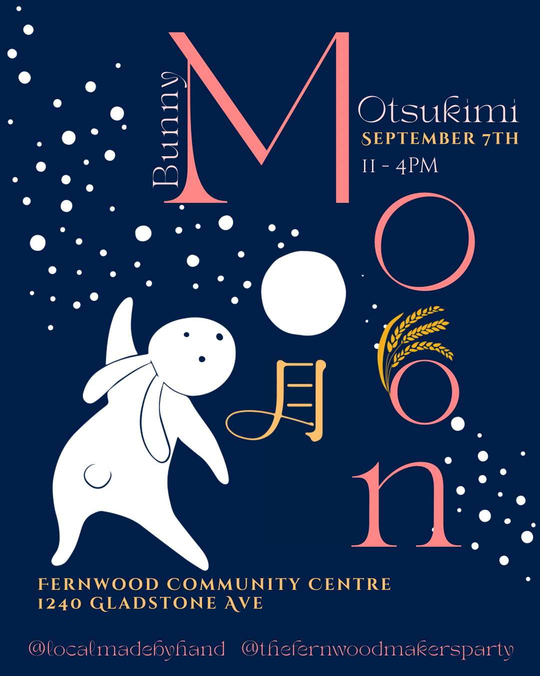 Fernwood NRG – Otsukimi : Bunny Moon Market – September 7, 2025
